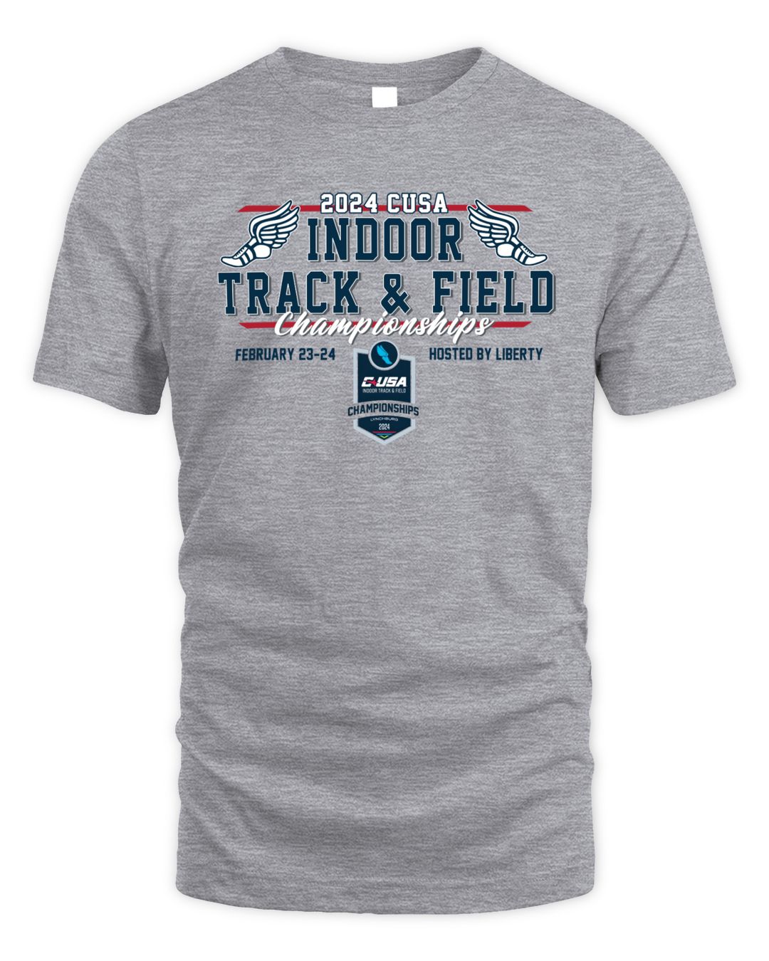 2024 CUSA Indoor Track & Field Championship Shirt | Tufemo